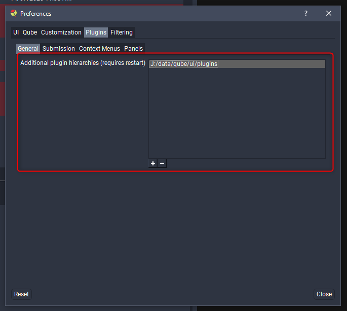 Customizing the Qube UI | PipelineFX's Qube! Documentation